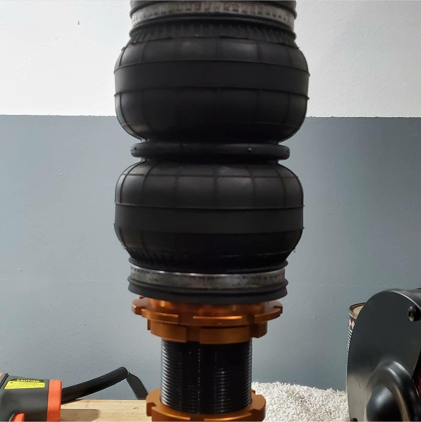 Coilover to Airstrut conversion kit. (Bag over coilover) | C2B suspension